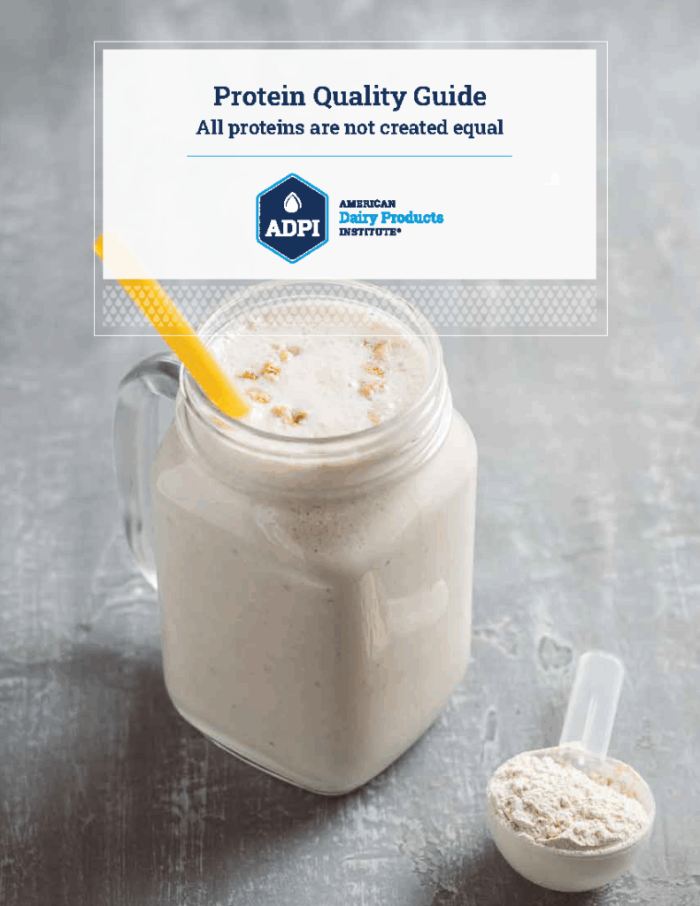 Formulate & Innovate with Dairy Ingredients - ADPI